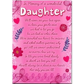 In Loving Memory - Missing You On Your Birthday Daughter - Grave ...