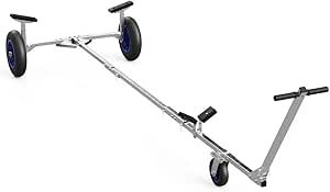 SUPROD Foldable Launching Trolley, Dinghy Trolley, Hand Trailer, TR350 ...