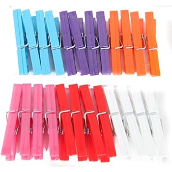 High Quality Plastic Cloths Pegs Extra Strong Grip Washing Line Home ...