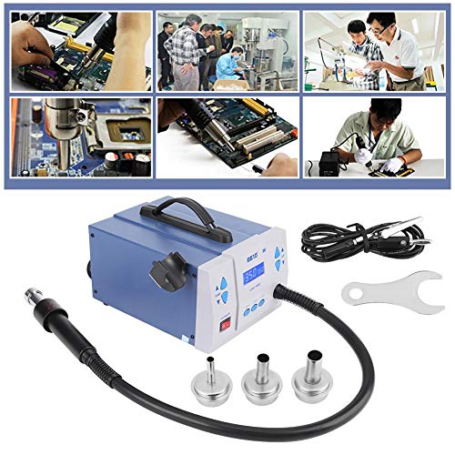 Cocoarm Regelbare Digitale Entlötstation 1000W Professionelle Heißluft ...