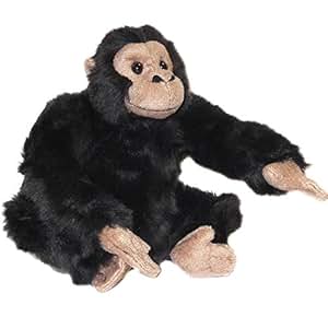 19cm Bonobo Monkey Soft Toy by Dowman - Plush Cuddly Stuffed Toy ...