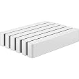 Realth Aimants Neodyme Rectangulaire 6 Pièce, 50x10x5mm Puissant Aimant ...