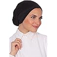 Le Voile Women No Thread Underscarf APPAREL HEAD NECK COVERING Black One Size: Buy Online at ...