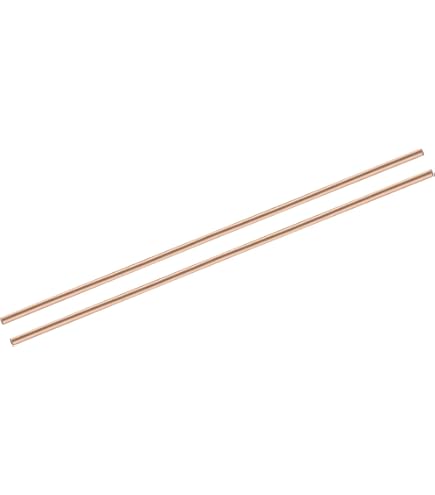 Tubo Rame 6mm Asta In Rame Puro - 5 Pezzi Da 3mm X 250mm | Per Fai Da ...