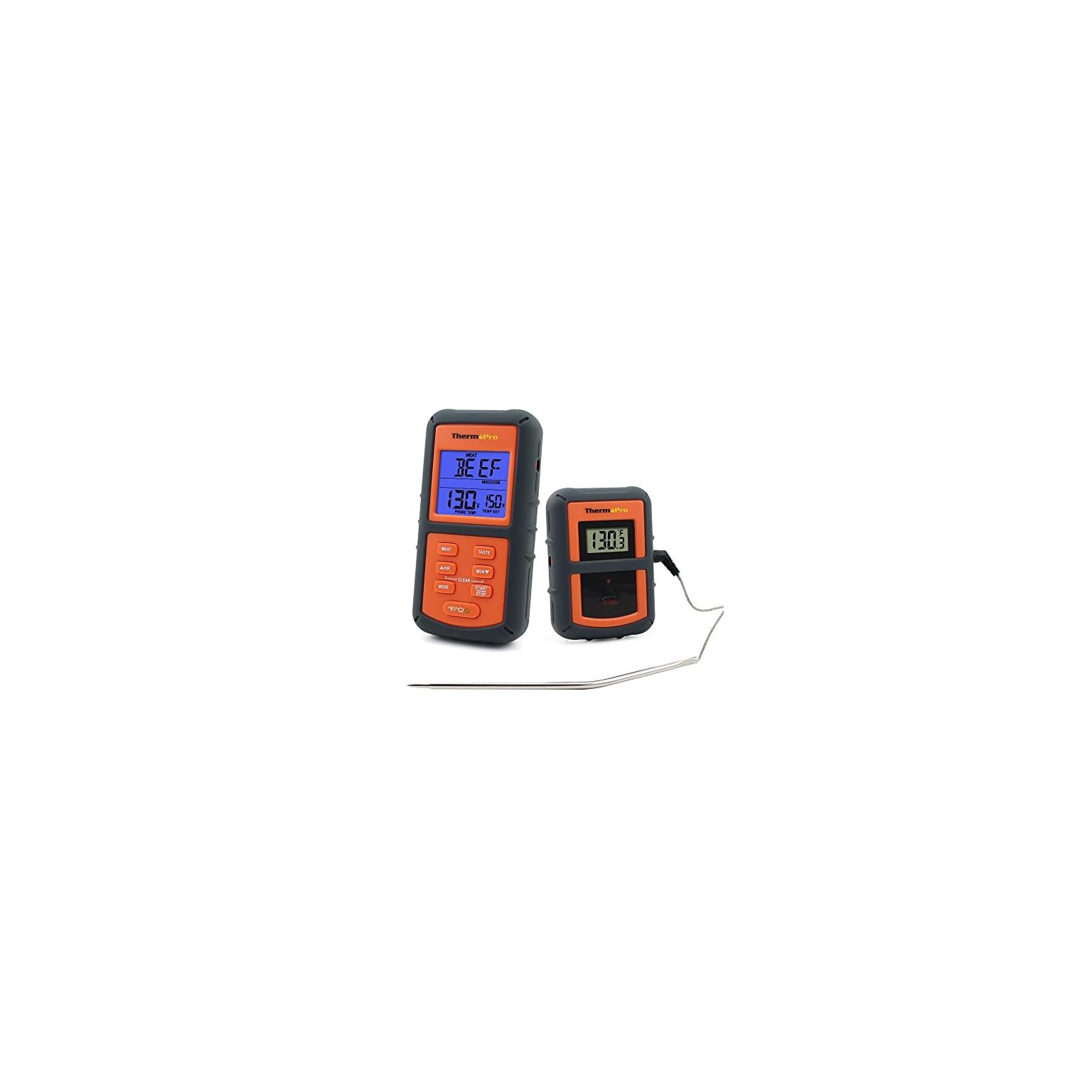 ThermoPro TP07 Barbecue Thermometer Funk Grillthermometer ...