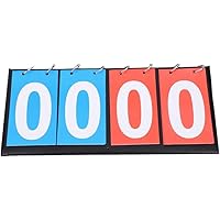 Flip Scoreboard Score Flip Board Basketball Scoreboard,2/3/4 Digit ...