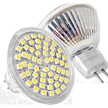 G/GU/GX5,3 MR16 3528 SMD 60 LED Lampe AMPOULE SPOT Lumiere BULB BLANC ...