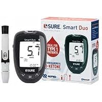 4Sure Smart Duo Blood Glucose & Ketone Monitoring System : Amazon.co.uk ...