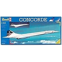 Revell 04257 Concorde 1:144 Scale Unbuilt/Unpainted Plastic Model Kit ...