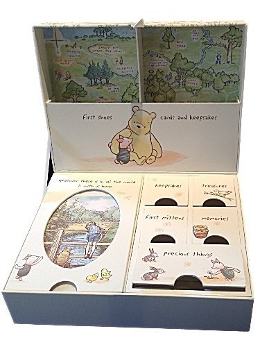 Buy Disney Classic Pooh Keepsakes Baby Box with Compartments NEW (D1167 ...