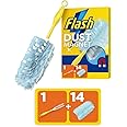 Flash Duster Dust Magnet Starter Kit, Dusters, 1 Handle + 14 Refills, Trap And Lock Away Dust ...