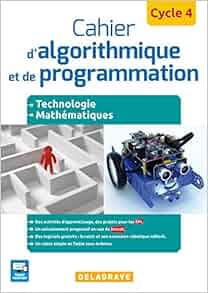 Amazon.fr - Cahier d'algorithmique et de programmation Cycle 4 - Grégory Anguenot, Robert Corne ...