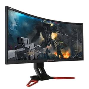 Acer Predator Curved Monitor schwarz/rot: Amazon.de: Computer & Zubehör