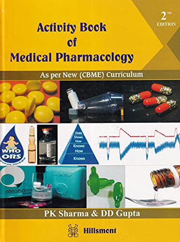 Buy Activity Book of Medical Pharmacology As Per New (CBME) Curriculum ...