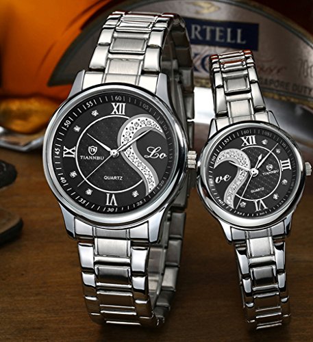 OOFIT-His-and-Hers-Matching-Watches-Stainless-Steel-Couple-Watch-Set