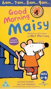 Maisy: Good Morning Maisy [VHS]: Neil Morrissey: Amazon.co.uk: Video