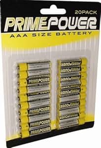 Powercell Batteries AAA 20/Pk: Amazon.co.uk: Electronics