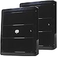 (Pair) Gas and Electric Meter Box Covers - Weather-Resistant Overboxes ...