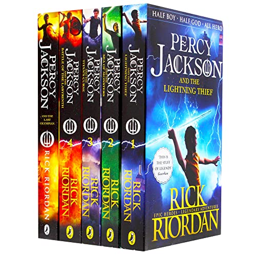 Penguin Books Ltd Percy Jackson: 5 Book Collection: Amazon.co.uk: Rick ...