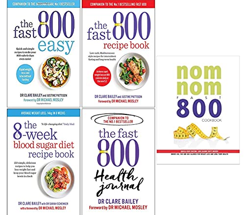 The Fast 800 Easy, The Fast 800 Recipe Book, The 8-Week Blood Sugar ...