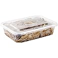 Satco Heavy Duty Clear Plastic Food Containers With Airtight Lids Food ...