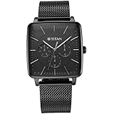 Buy Titan Octane-Aerobatics Collection Analog Black Dial Men's Watch ...
