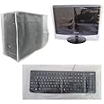 Computer Dust Cover, JeJos Monitor +Keyboard+CPU Tower Desktop 3 Pieces ...