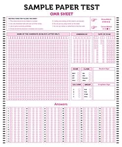 Insta Design OMR Answer Sheet Set Of 10 Size- A4: Amazon.in: Office ...