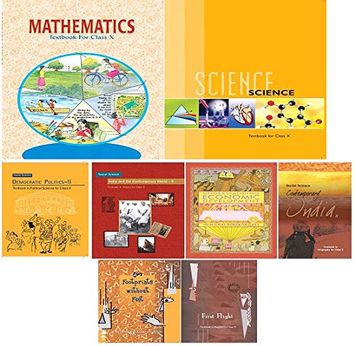 NCERT CLASS 10 SET (ENGLISH MEDIUM ) 2019 ADDITION : Amazon.in: Books