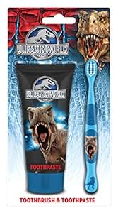 Jurassic World Toothbrush and Toothpaste Set: Amazon.co.uk: Beauty