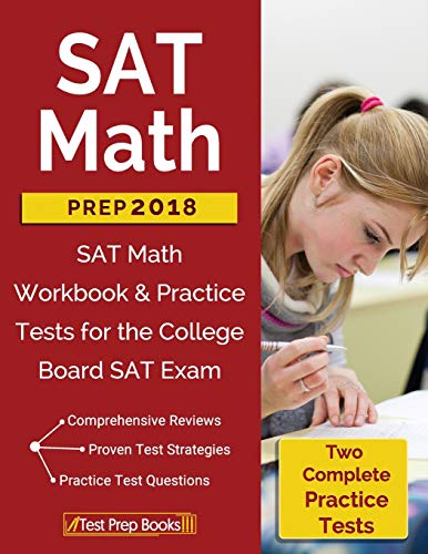 SAT Math Prep 2018 & 2019: SAT Math Workbook & Practice Tests for the ...