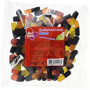 Red Band Fruchtgummi Lakritz Duos, 12er Pack (12 x 500 g Beutel): Amazon.de: Lebensmittel & Getränke