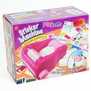 Buy Playcrafts Girls Sticker Maker Machine, Craft Maker for Kids. Fun ...