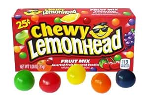 Lemonhead and Friends - Assorted Flavours Chewy 23g: Amazon.co.uk: Grocery