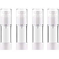 3PCS Airless Pump Bottle-Empty Refillable Frosted Airless Vacuum Pump ...
