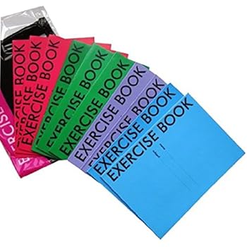A5 Exercise Books - Pack of 10 - Each Book = 40 Pages - Ruled - Size ...