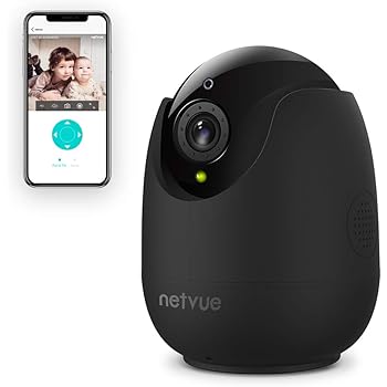 Netvue Caméra de Surveillance Extérieur 1080P, Caméra de Sécurité ...