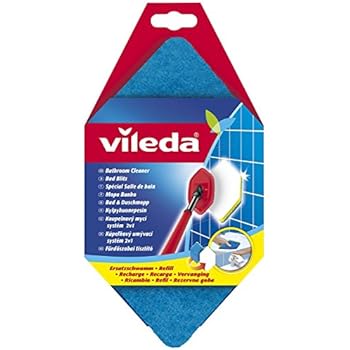 Vileda VIL128297 Bath Magic Mop Refill: N: Amazon.co.uk: Kitchen & Home