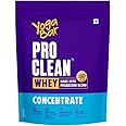 Yogabar ProClean Whey Protein Concentrate 1kg | 27g Protein per Serve | Unflavoured Whey Protein ...