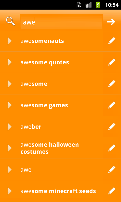 Orange Search for Google : Amazon.co.uk: Apps & Games