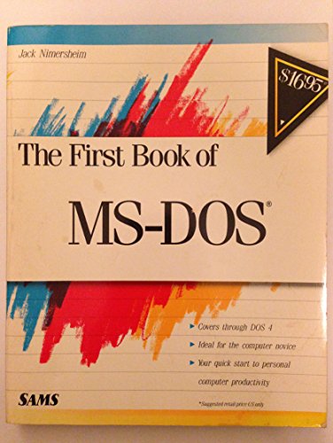 Buy First Book of Ms-DOS Book Online at Low Prices in India | First ...