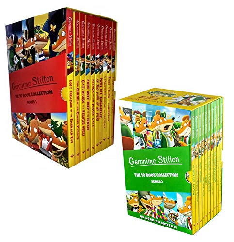 Geronimo Stilton Series 1 and 2: 20 Books Collection Set : Geronimo ...