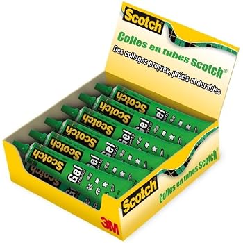 Scotch 3345CP33 Pack de 3 Tubes de colle gel universelle: Amazon.fr ...
