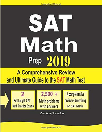 Buy SAT Math Prep 2019 A Comprehensive Review And Ultimate Guide To Buy SAT Math Prep 2019 A Comprehensive Review And Ultimate Guide To