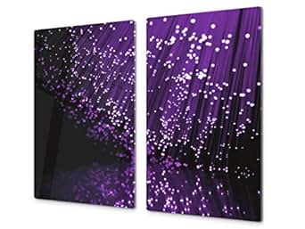 Couvre-cuisinière à induction - Planche de cuisine en verre trempé ...