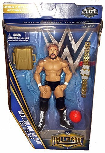 Buy WWE Wrestling Elite Collection Hall of Fame Ted Million Dollar Man Dibiase 6 Action Figure ...