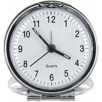 Travel Alarm Clock (TAC4)- Fold Up Analog Travel Clock: Amazon.co.uk ...