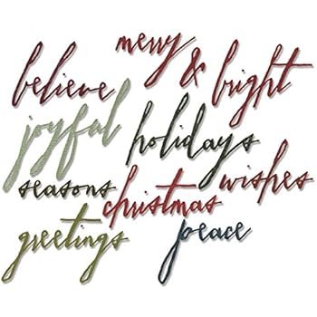 Sizzix 660980 Outil Scrapbooking Thinlits Jeu de 5 Matrices ...