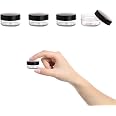 Sample Pots for Cosmetics, 4 PCS 10 Gram Small Pots with Lids, Make up ...