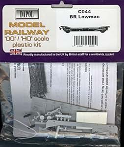 Dapol Model Railway Lowmac Wagon Plastic Kit - OO Scale 1/76: Amazon.co ...